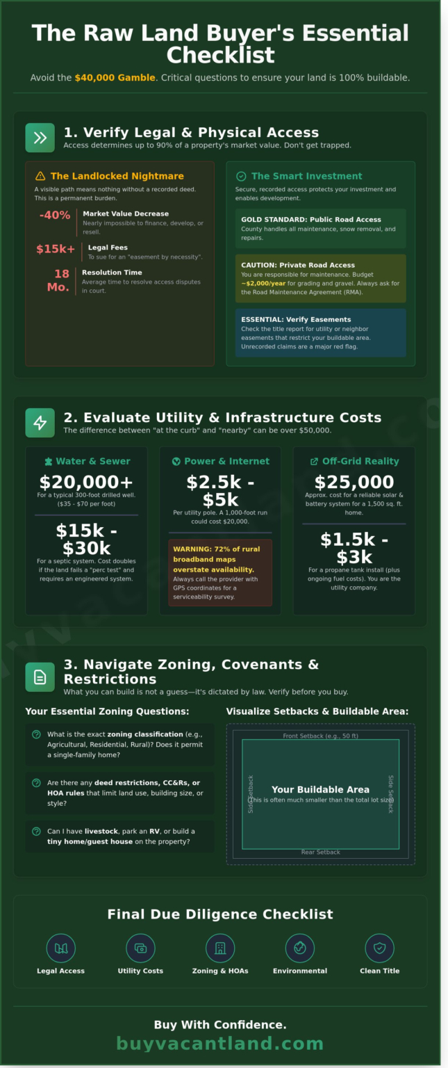 Essential Questions to Ask When Buying Raw Land: Your 2026 Due ...